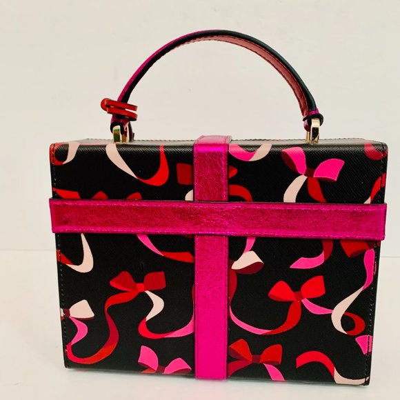 kate spade | Bags | Kate Spade New York Wrapping Party Ribbons Shoulder ...